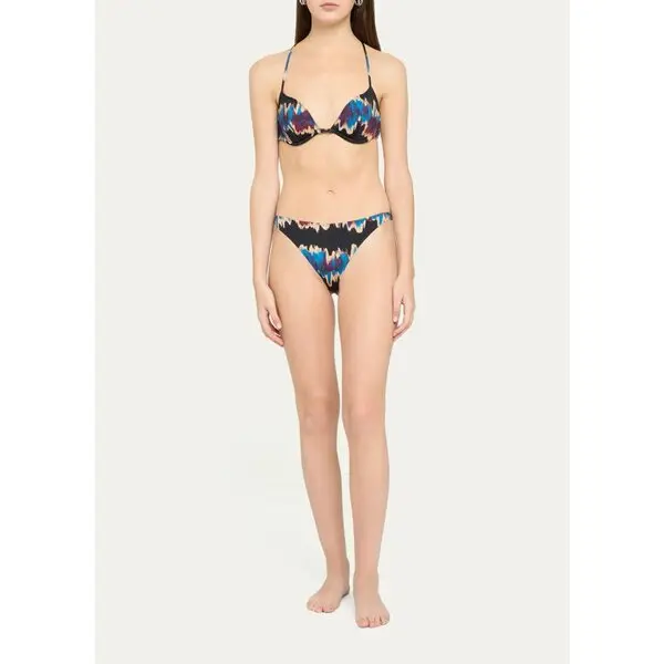Ulla Johnson Mallorca High-cut Bikini Bottoms
