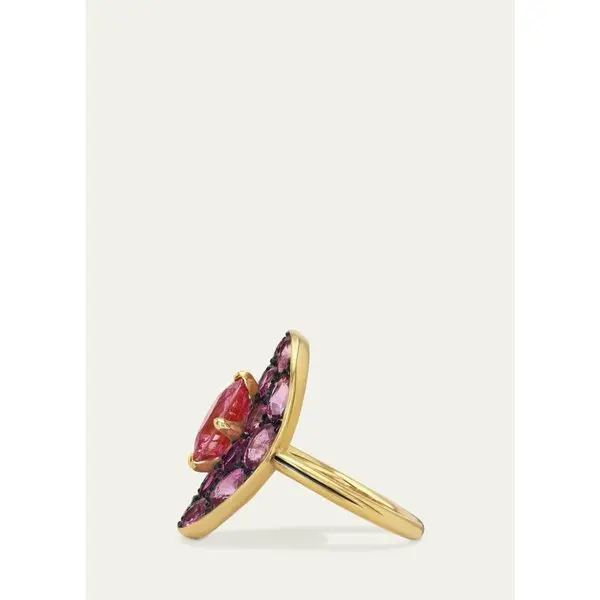 Vram 18k Pink Sapphire Ring