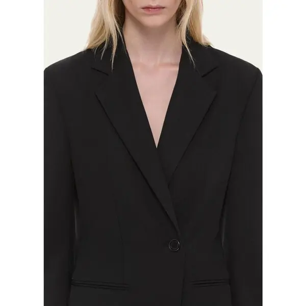 Helmut Lang Wool Gabardine Blazer