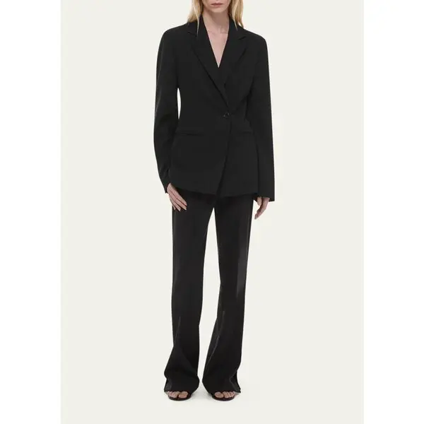 Helmut Lang Wool Gabardine Blazer