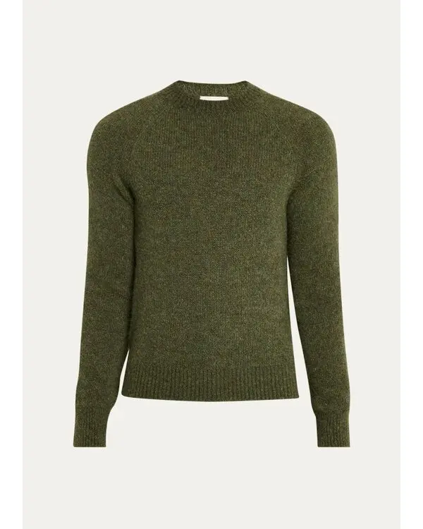 Dries Van Noten Alpaca-blend Crewneck Sweater