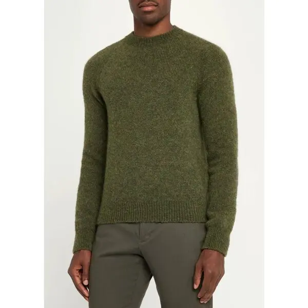 Dries Van Noten Alpaca-blend Crewneck Sweater