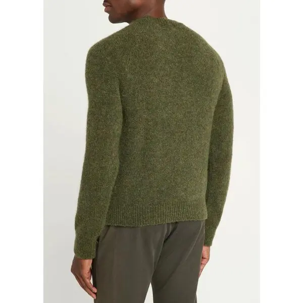 Dries Van Noten Alpaca-blend Crewneck Sweater