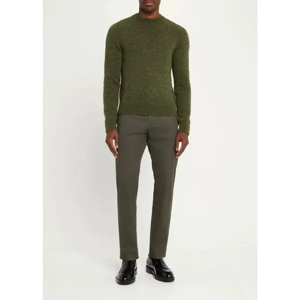 Dries Van Noten Alpaca-blend Crewneck Sweater