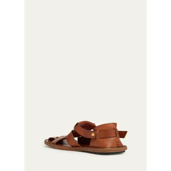 Versace Leather Sandals
