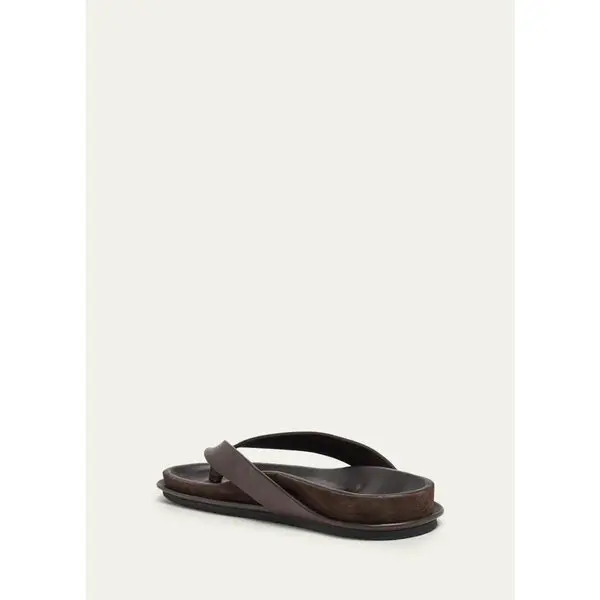 Jacquemus Les Tatanes Leather Thong Sandals