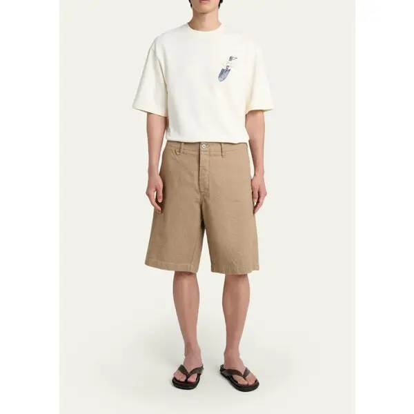 Jacquemus Les Tatanes Leather Thong Sandals