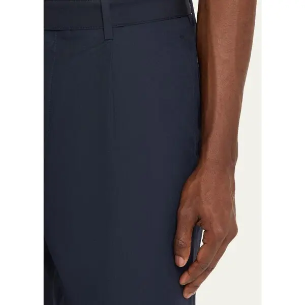 Officine Générale Hugo Cotton Poplin Tailored Pants