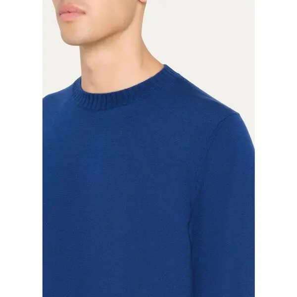 Fioroni Cashmere Crewneck Sweater - Navy