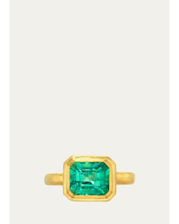 DARIUS 18k Yellow Gold Ziggurat Ring