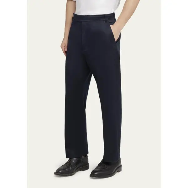 Thom Browne Gart-dyed Chino Pants - Navy