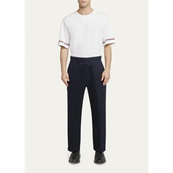 Thom Browne Gart-dyed Chino Pants - Navy
