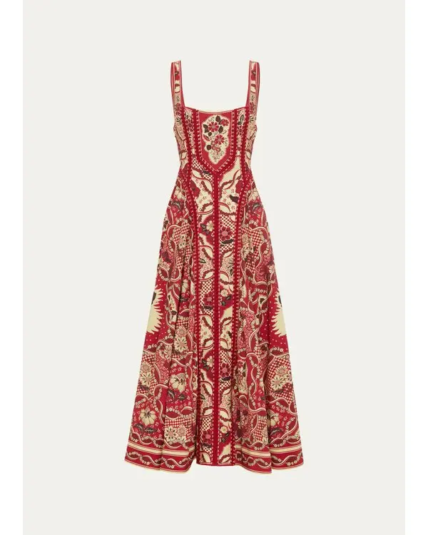 ALEMAIS Kenny Maxi Dress