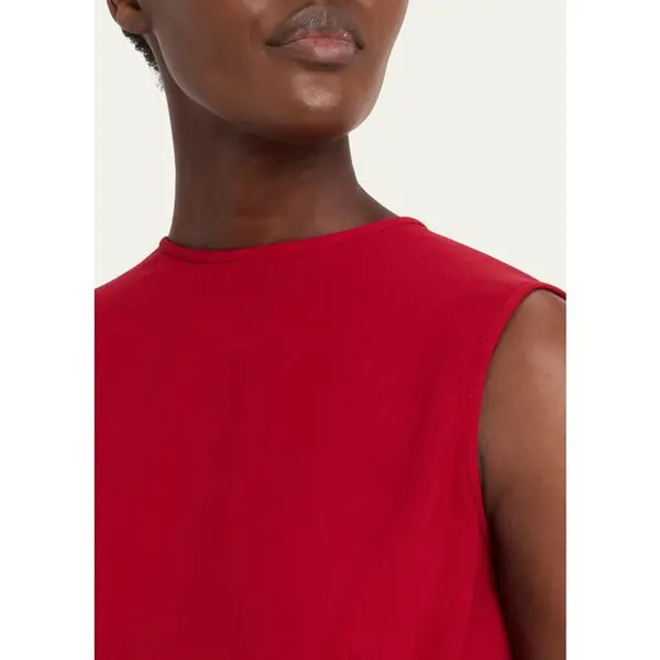 Michael Kors Opera Draped Wool Crepe Blouse