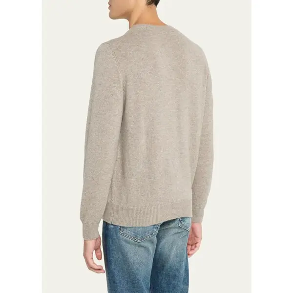 Fioroni 3-ply Cashmere Crewneck Sweater