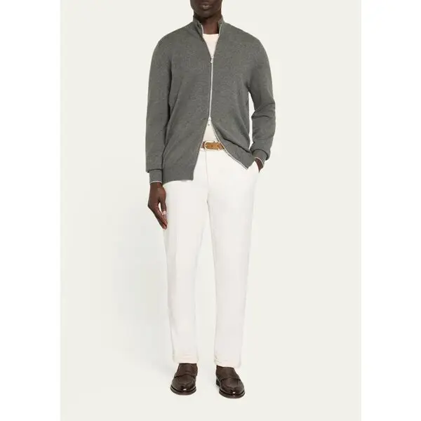 Brunello Cucinelli Deerskin Flex-sole Penny Loafers