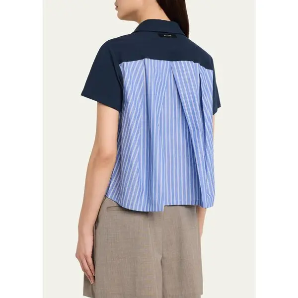 WE-AR4 The Media Polo - Navy Multi