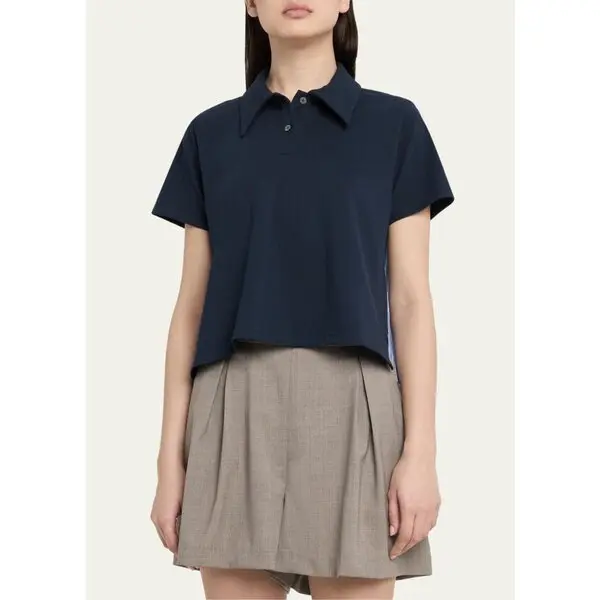 WE-AR4 The Media Polo - Navy Multi