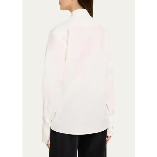 6397 Micro-pleated Long-sleeve Shirt