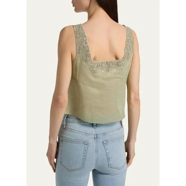 FRAME The Embroidered Blouse