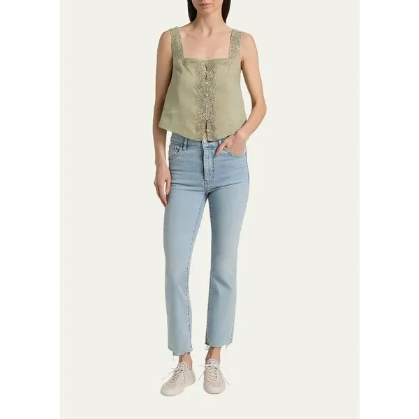 FRAME The Embroidered Blouse