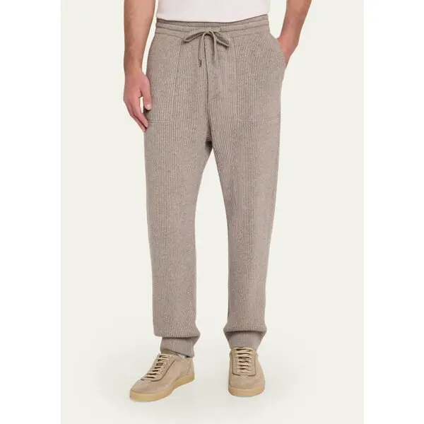 Brunello Cucinelli Cashmere Rib Full-zip Hoodie