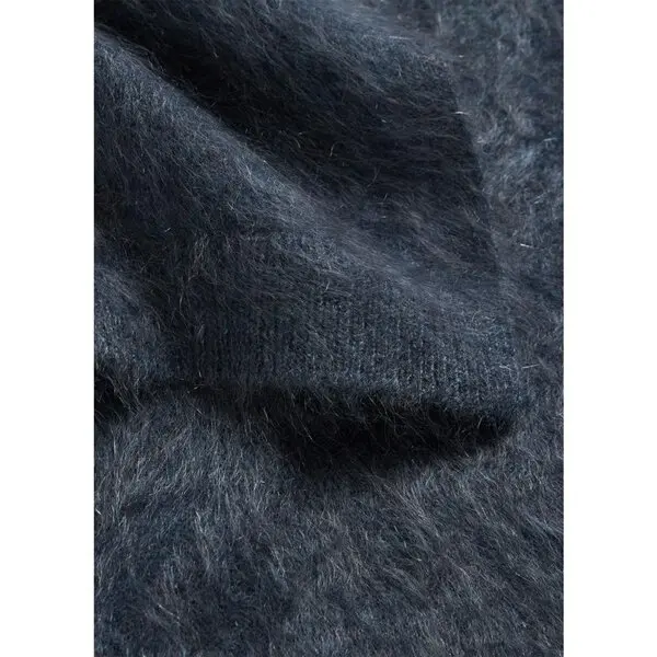 LISA YANG Brushed Cashmere And Silk Scarf - Night Fall