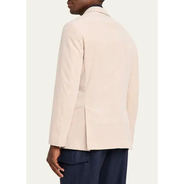 Brunello Cucinelli Carded Wool Single-breasted Sport Coat