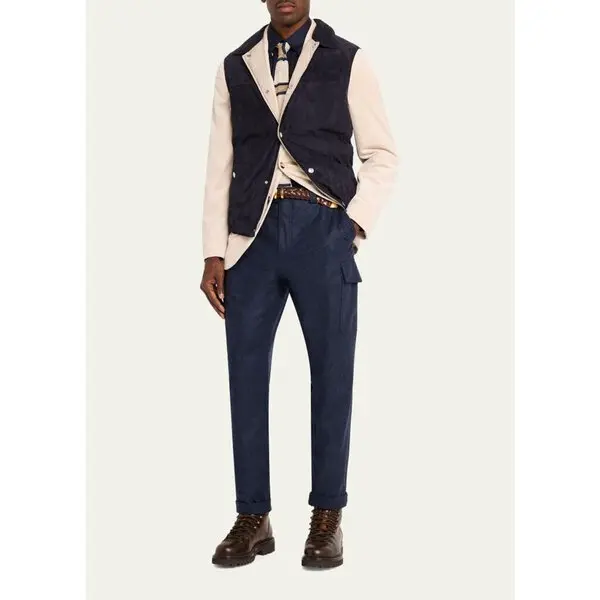 Brunello Cucinelli Carded Wool Single-breasted Sport Coat