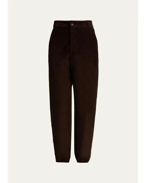 Moncler Corduroy Straight-leg Pants