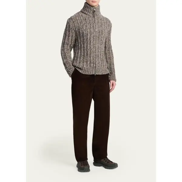 Moncler Corduroy Straight-leg Pants