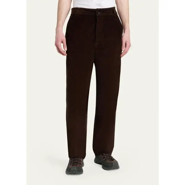 Moncler Corduroy Straight-leg Pants