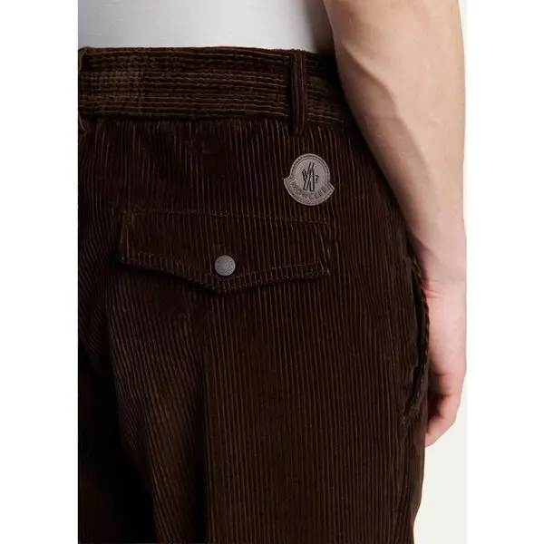 Moncler Corduroy Straight-leg Pants