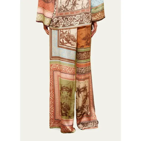 ALEMAIS Alberta Silk Pants