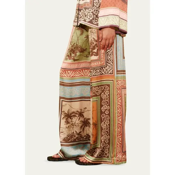 ALEMAIS Alberta Silk Pants