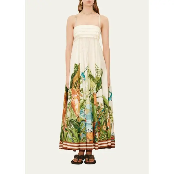 ALEMAIS Toucan Tango Midi Dress