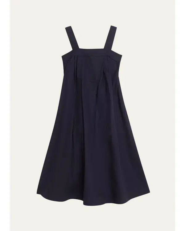 3.1 Phillip Lim Square-neck Cotton Midi Dress