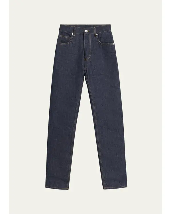 Bottega Veneta Straight Denim Jeans - Indigo