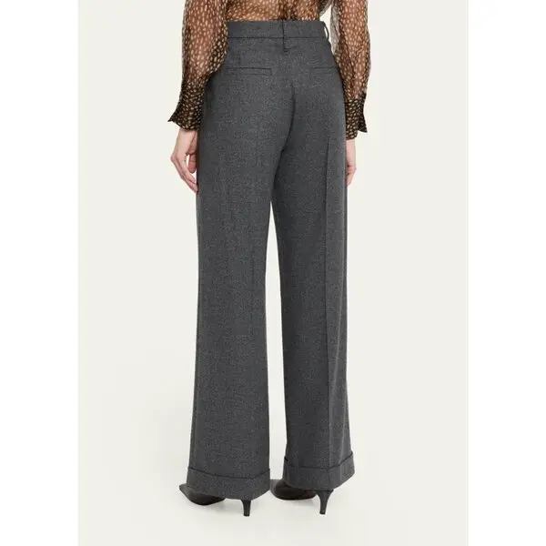 Brunello Cucinelli Cashmere-wool Wide-legs Trousers