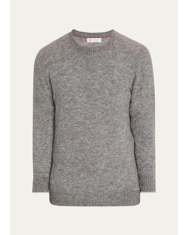 Brunello Cucinelli Alpaca-blend Crewneck Sweater