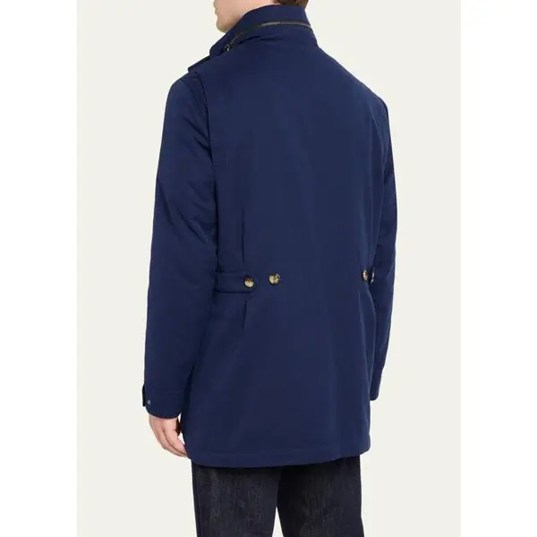 Brunello Cucinelli Water-resistant Flap-pocket Field Jacket
