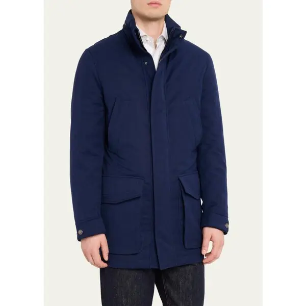 Brunello Cucinelli Water-resistant Flap-pocket Field Jacket