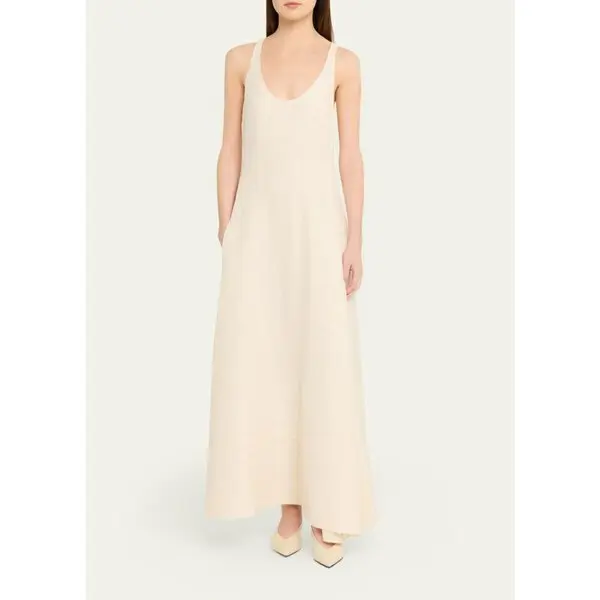 TOTEME Scoop-neck Sable Maxi Dress