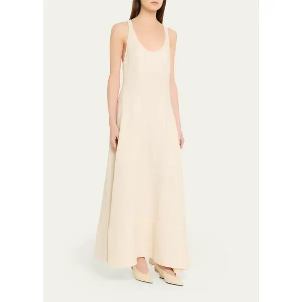 TOTEME Scoop-neck Sable Maxi Dress