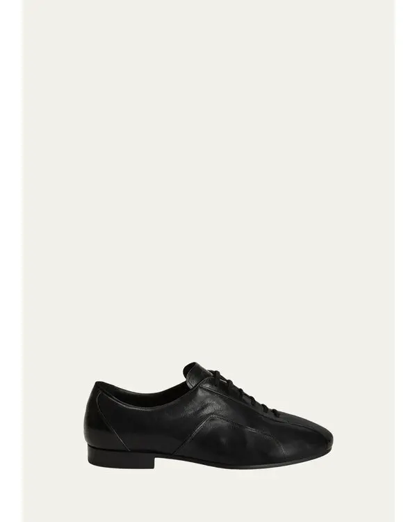 JIL SANDER Leather Oxford Shoes
