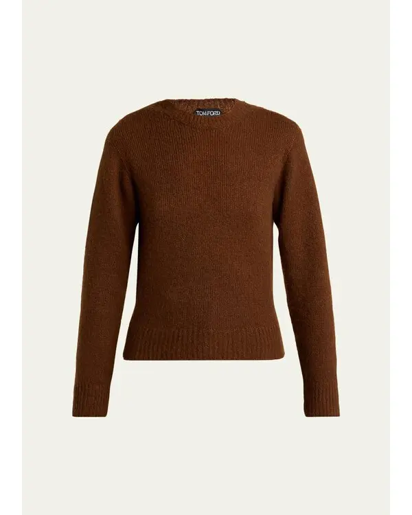 TOM FORD Cashmere-silk Crewneck Sweater