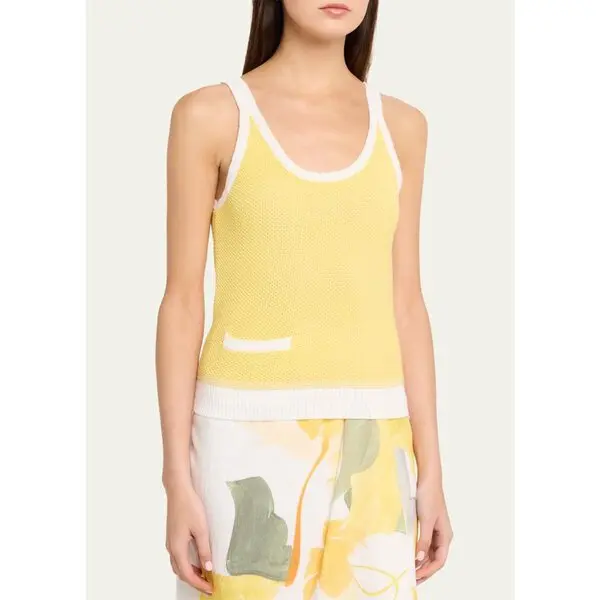 Vince Birdseye Pocket Tank Top