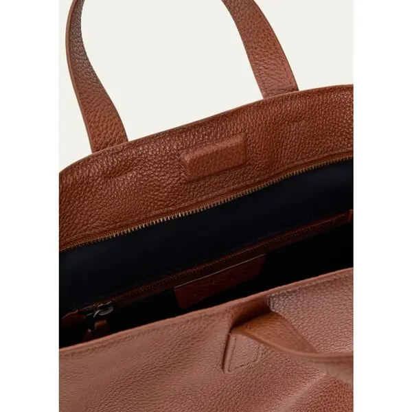 Akris Small Grain Leather Backpack