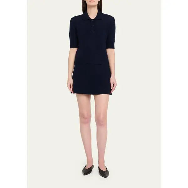 LISA YANG Masy Cashmere Silk Polo Sweater