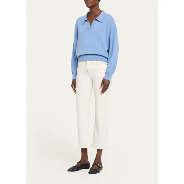 LISA YANG Katriel Cashmere Polo Sweater
